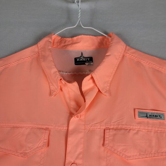 Habit | Shirts | Habit Mens Fourche Mountain River Guide Fishing Shirt ...